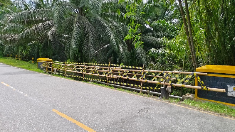 Pembatas Jembatan Rusak, Ancam Keselamatan Pengendara